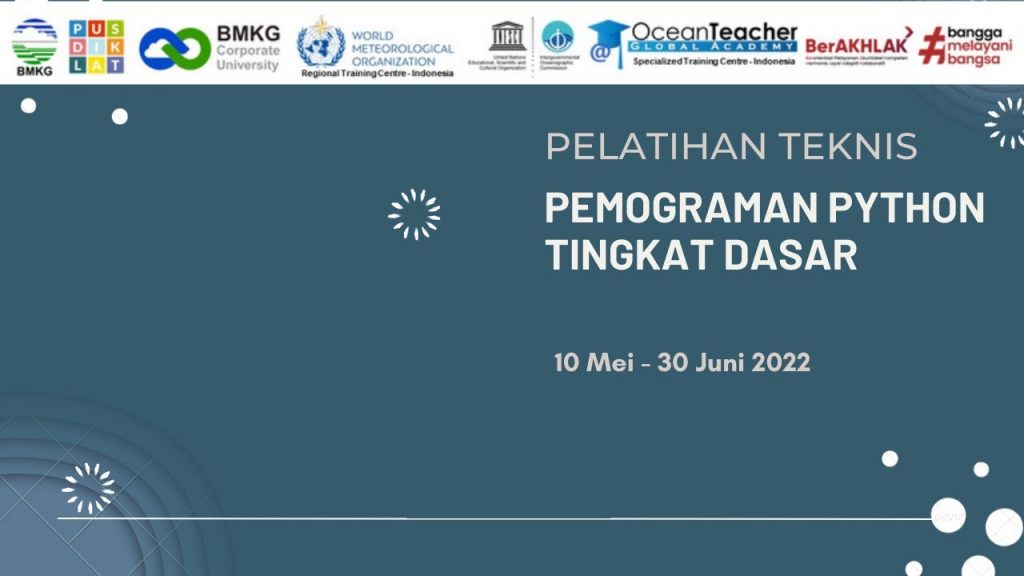 Hari 1 – Pelatihan Teknis Pemograman Python Tingkat Dasar Tahun 2022 ...
