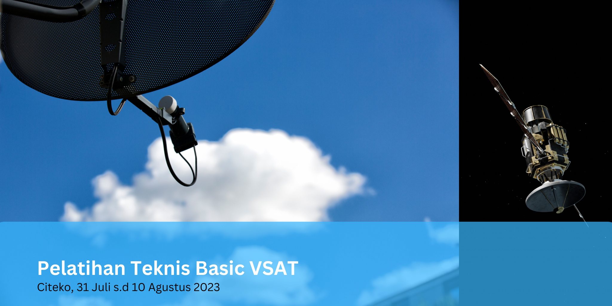 PELATIHAN TEKNIS BASIC VSAT TAHUN 2023 – BMKG Knowledge Management System